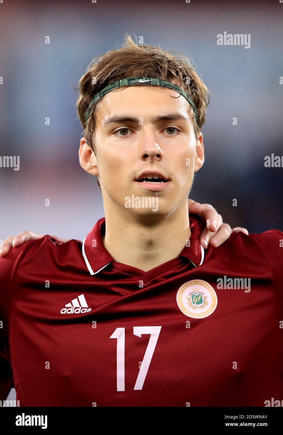Football u21 under twenty one head shot headshot portrait hi-res stock ...