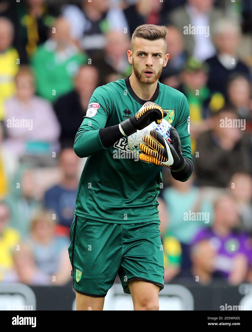 Norwich City's Goalkeeper Angus Gunn Stock Photo - Alamy
