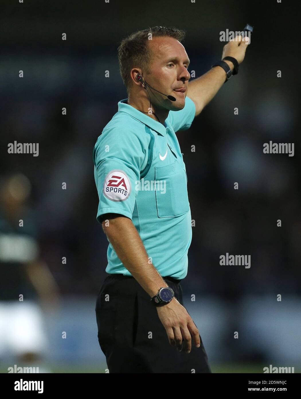 Match referee Oliver Langford Stock Photo - Alamy