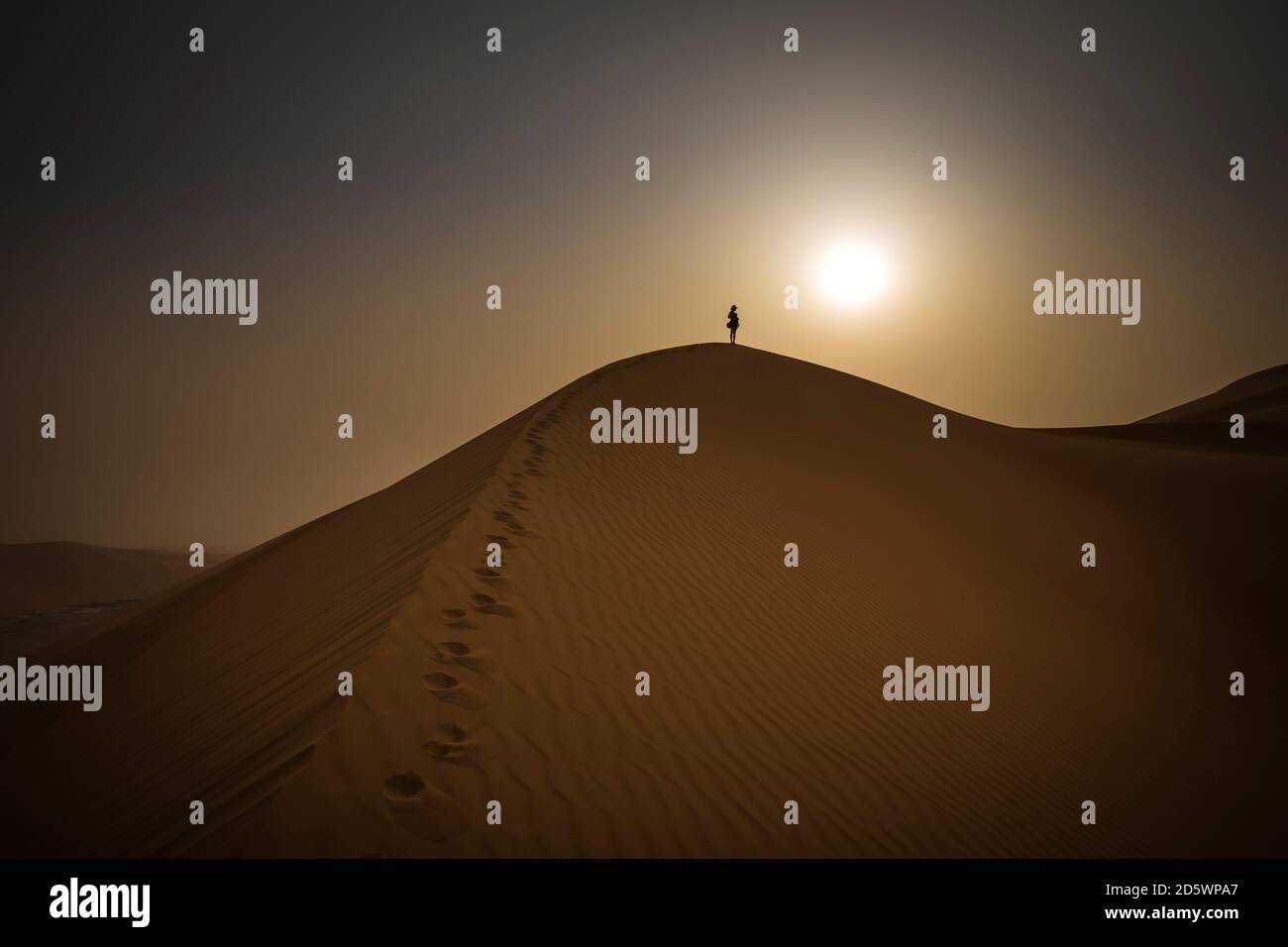 Rub al Khali Desert at the Empty Quarter, in Abu Dhabi, United Arab ...