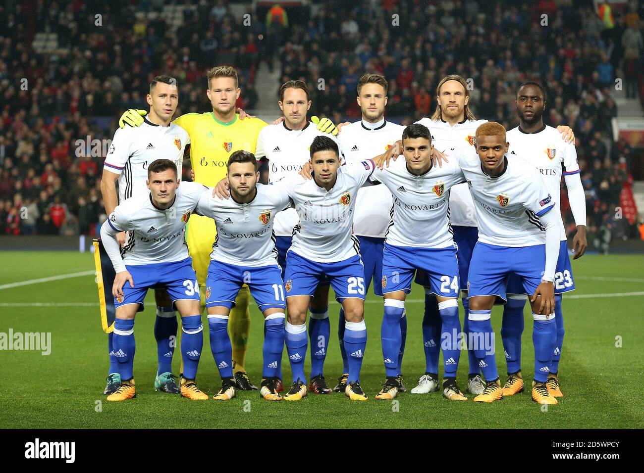 Basel team group shot -Top row (left to right) Marek Suchy, Tomas ...