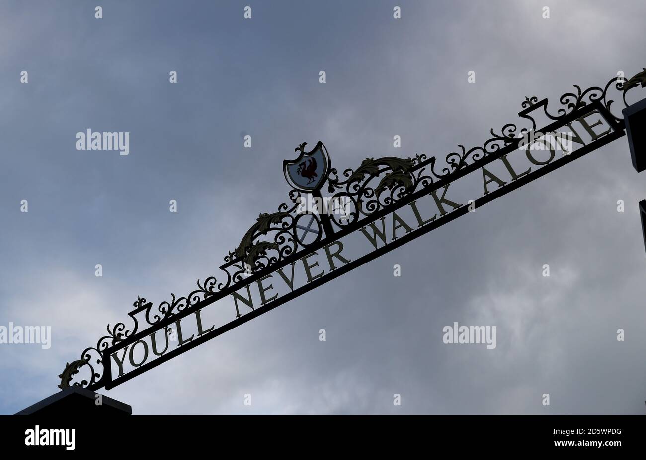 A general view of signage Stock Photo - Alamy