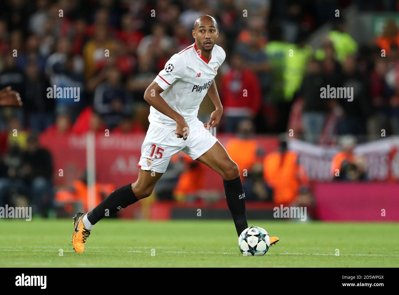 Sevilla's Steven Nzonzi Stock Photo - Alamy