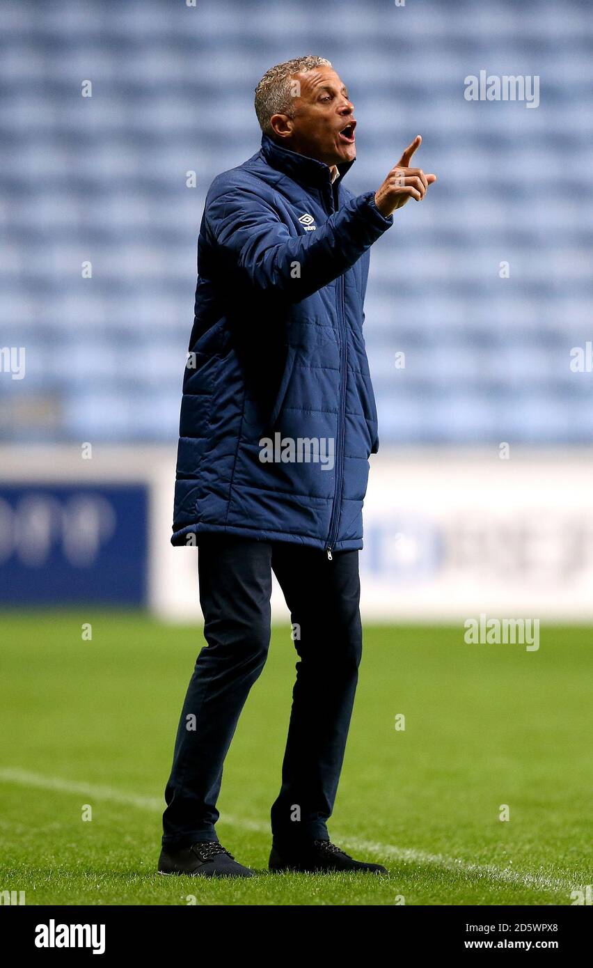 Keith Curle, Carlisle United manager Stock Photo - Alamy