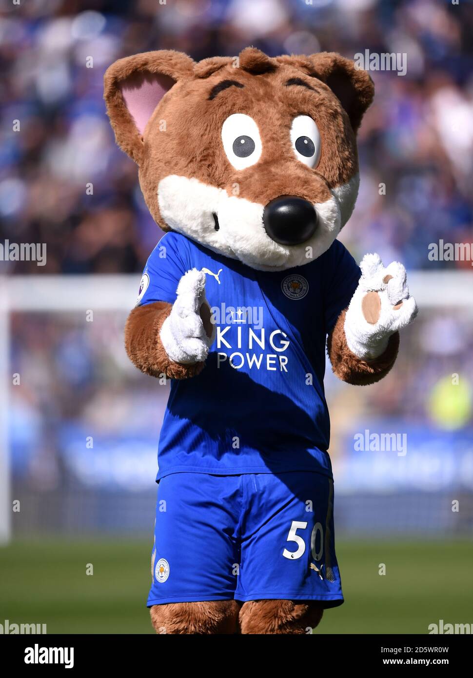 Leicester City Mascot Filbert Fox Stock Photo - Alamy