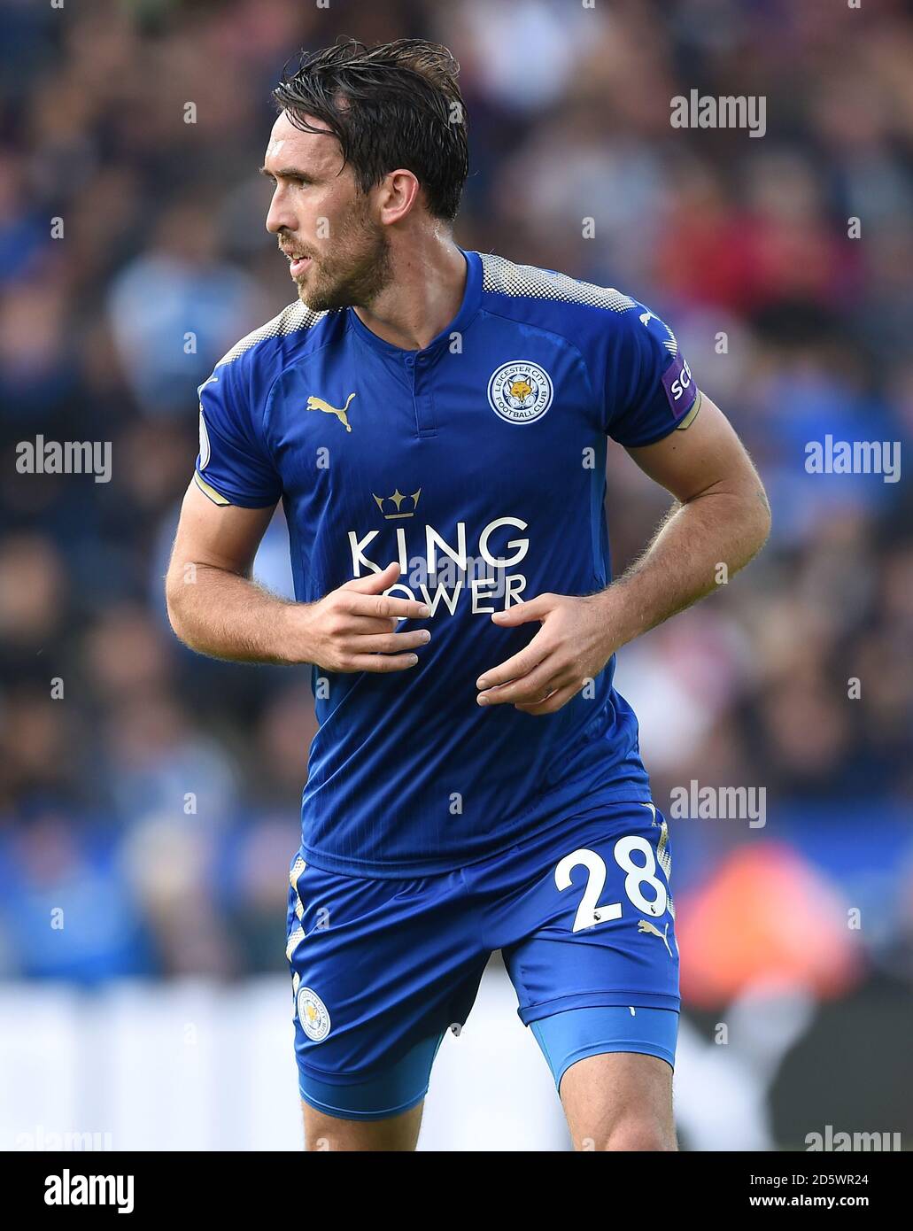 Christian Fuchs, Leicester City Stock Photo - Alamy