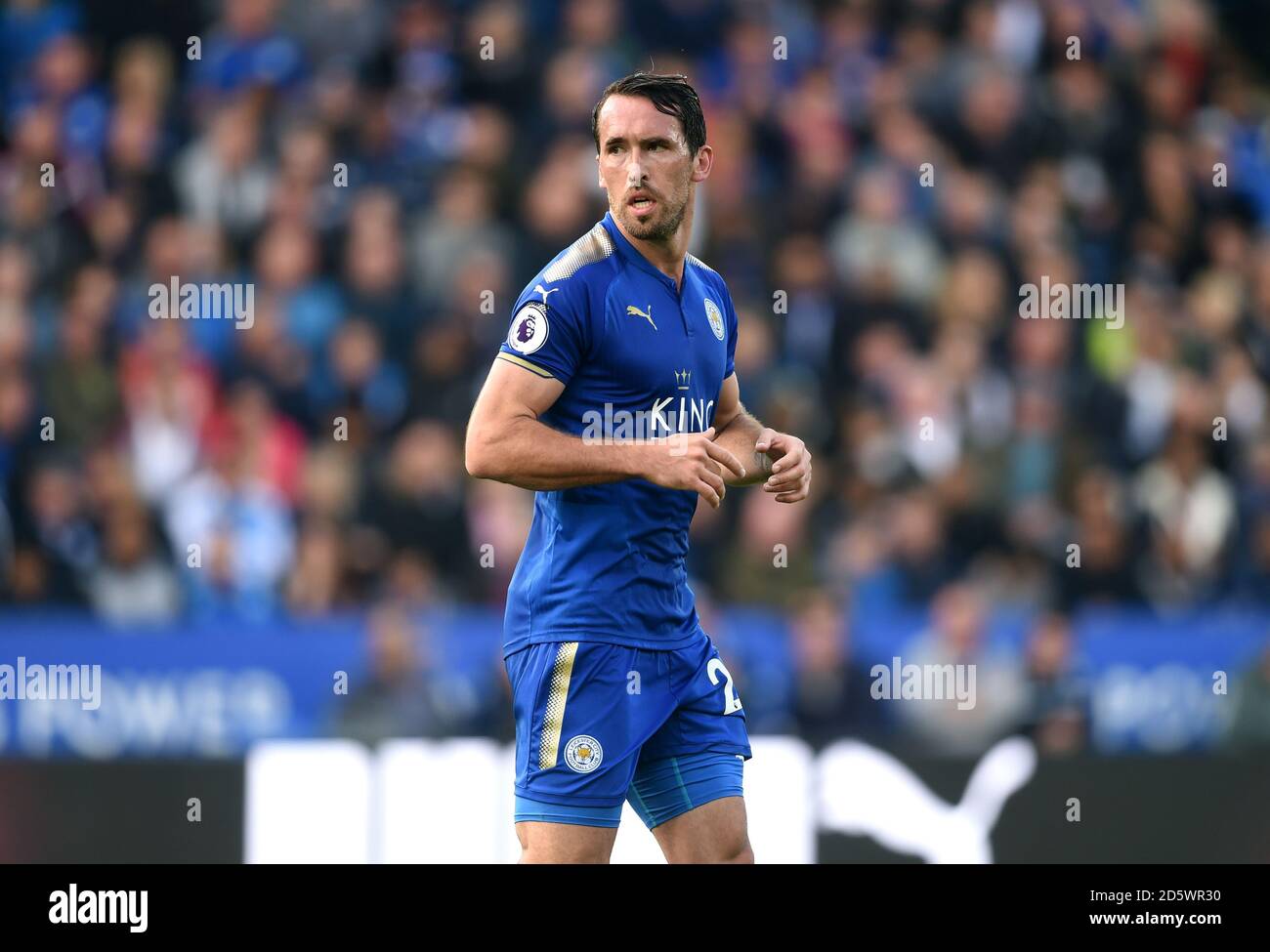 Christian Fuchs, Leicester City Stock Photo - Alamy