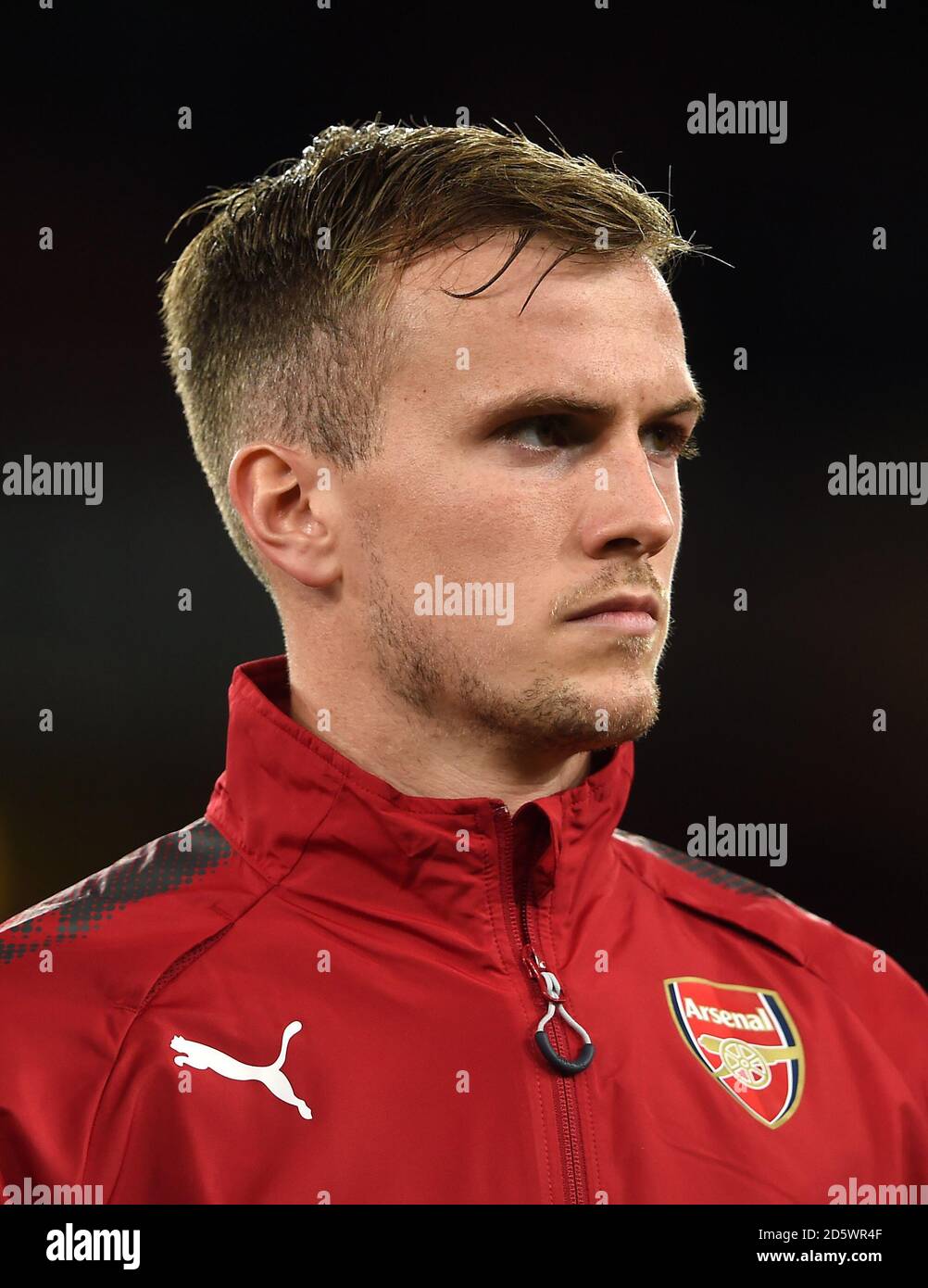 Arsenal's Rob Holding Stock Photo - Alamy