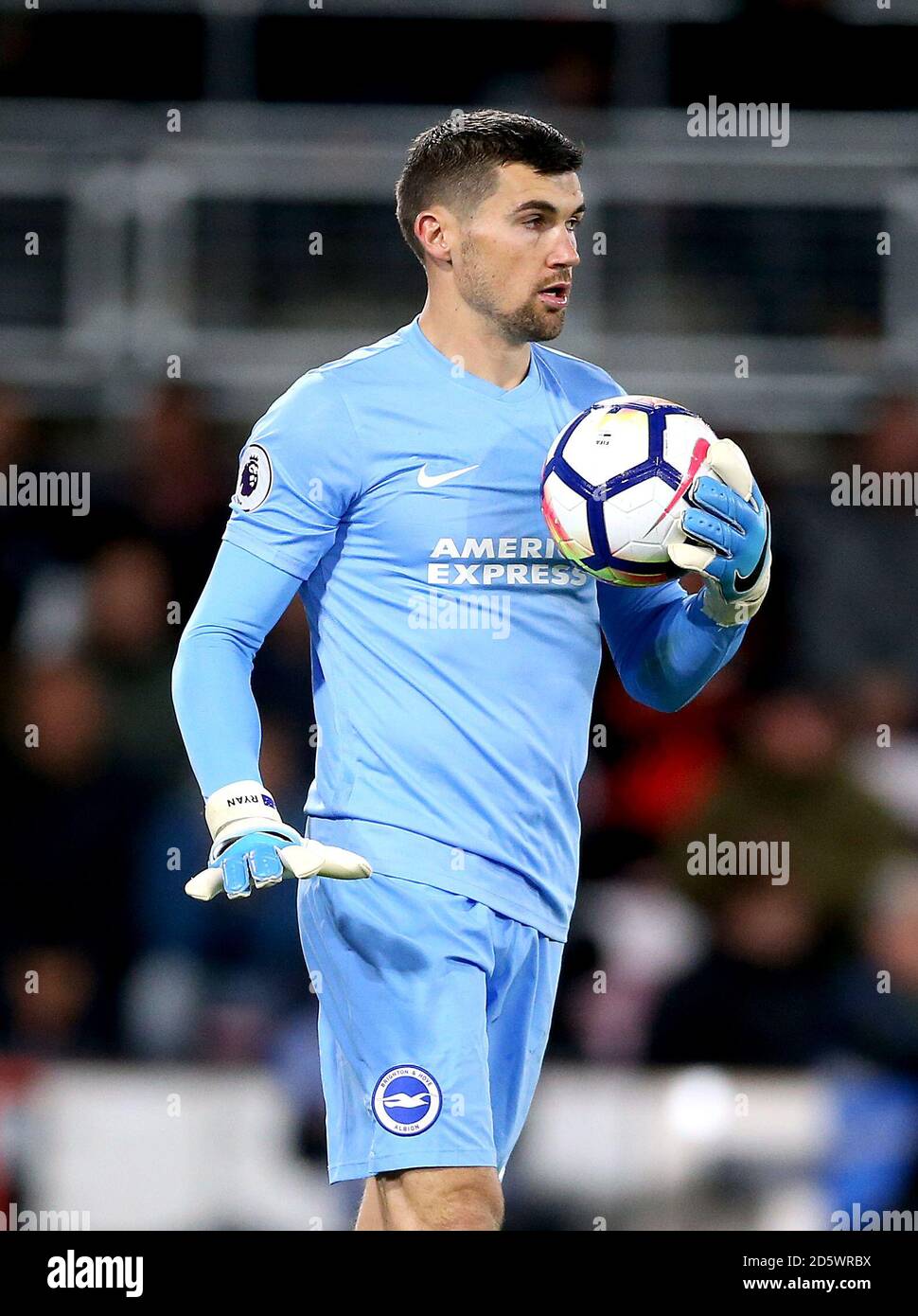 Brighton & Hove Albion goalkeeper Mathew Ryan Stock Photo - Alamy