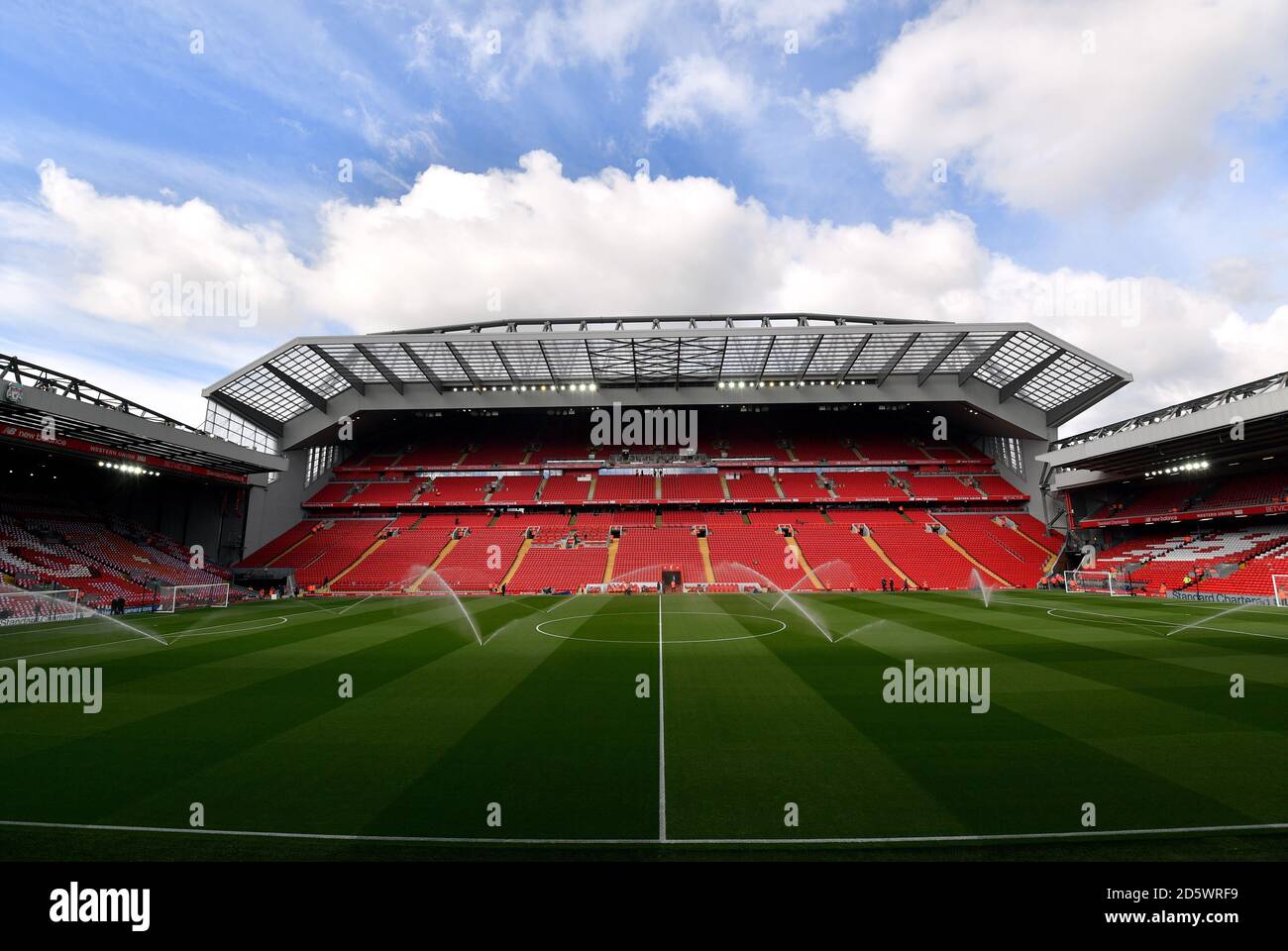 General view of Anfield before the game Stock Photo - Alamy