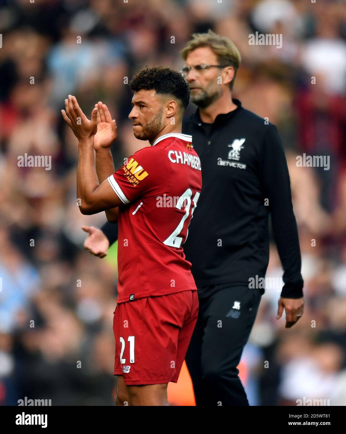 Liverpool's Alex Oxlade-Chamberlain Stock Photo - Alamy