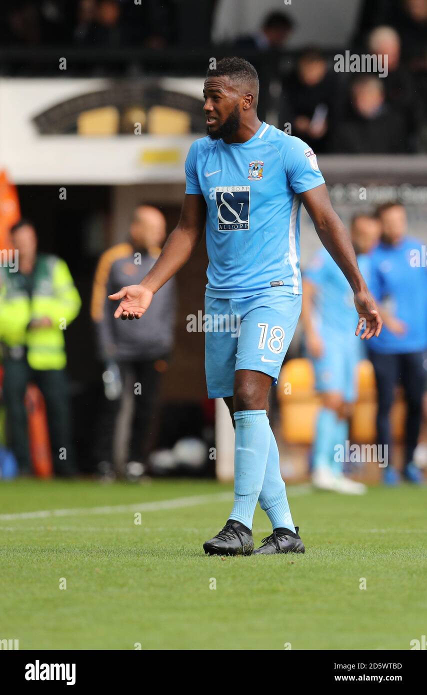 Coventry City's Duckens Nazon Stock Photo - Alamy