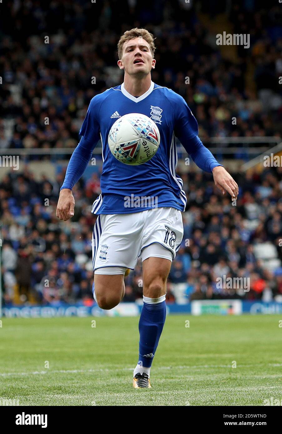 Birmingham City's Sam Gallagher Stock Photo - Alamy