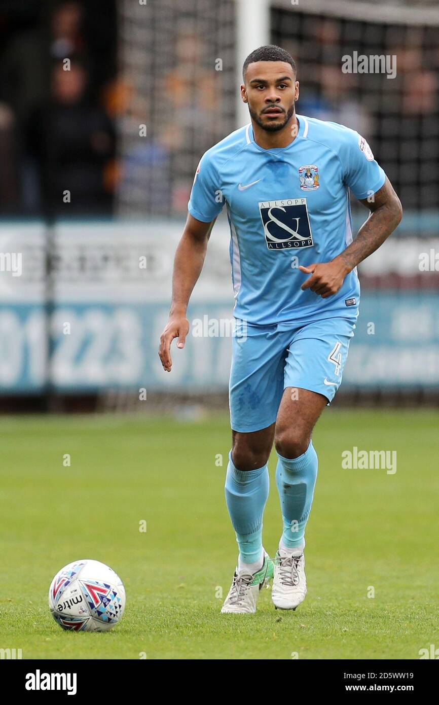 Coventry City's Jordan Willis Stock Photo - Alamy