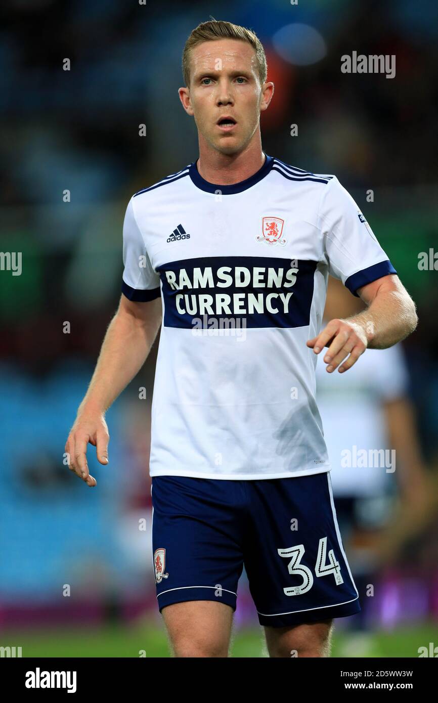 Middlesbrough's Adam Forshaw Stock Photo - Alamy