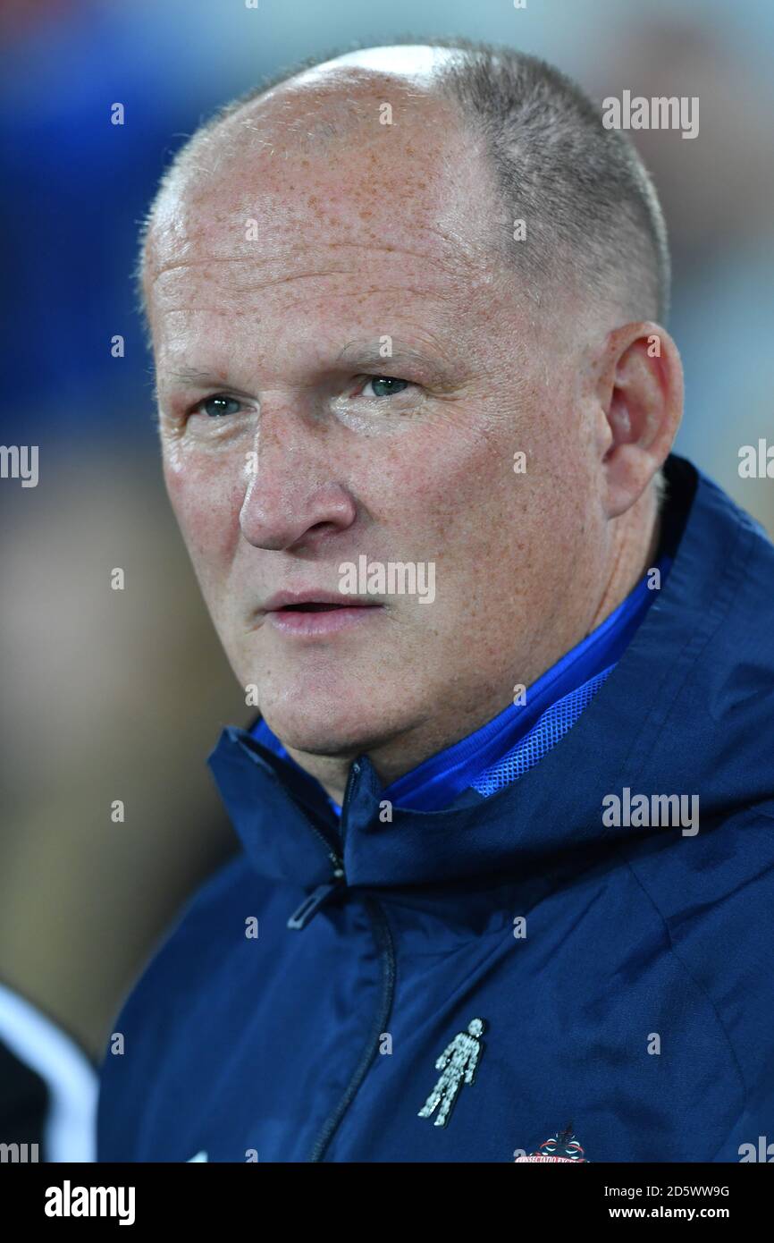 Sunderland manager Simon Grayson Stock Photo - Alamy