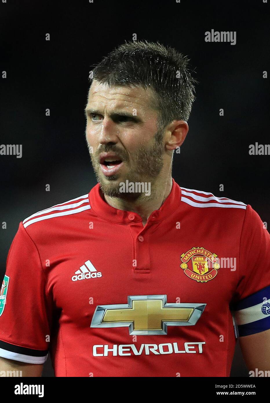 Manchester United's Michael Carrick Stock Photo - Alamy