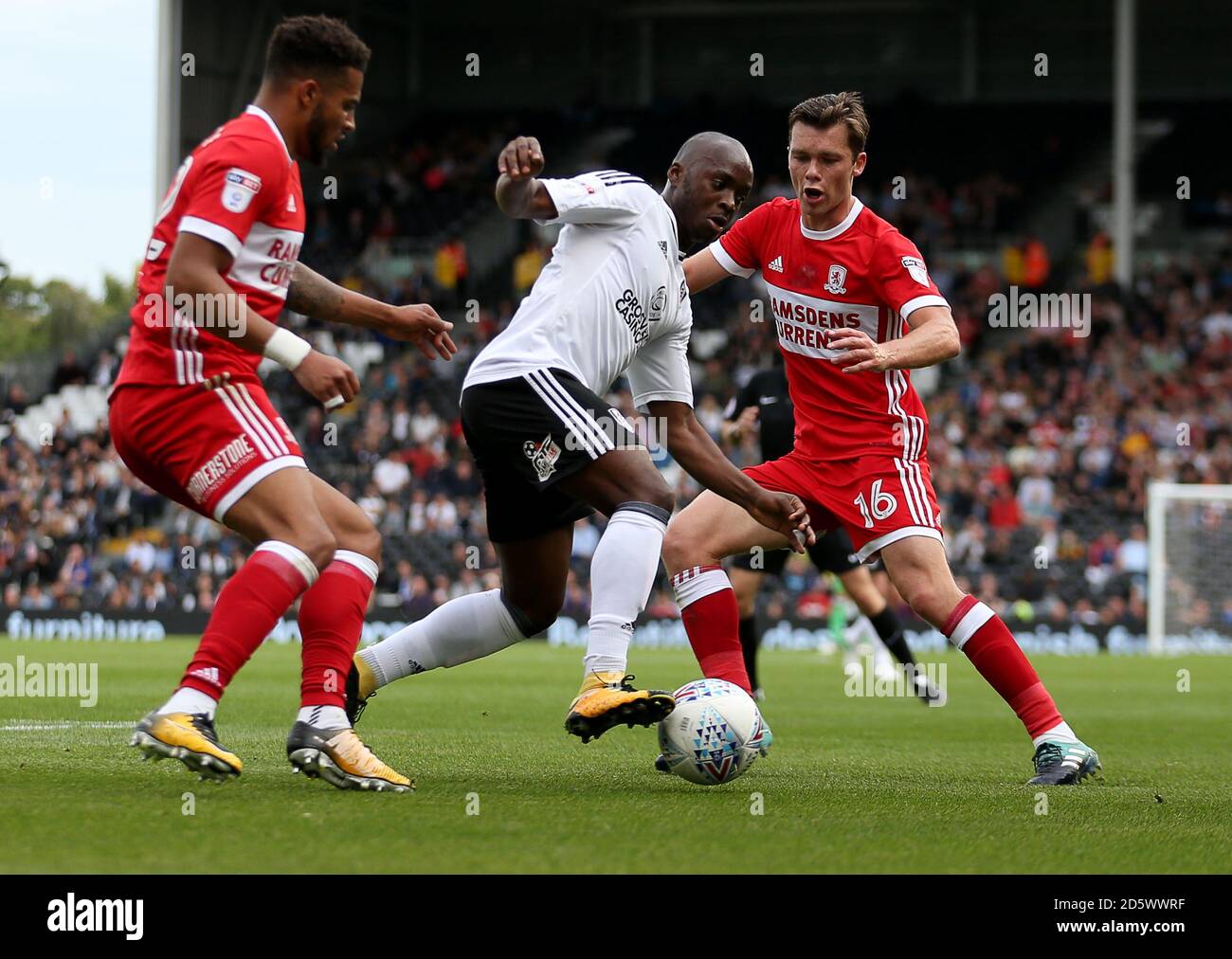Fulham's Neeskens Kabano in action Stock Photo - Alamy