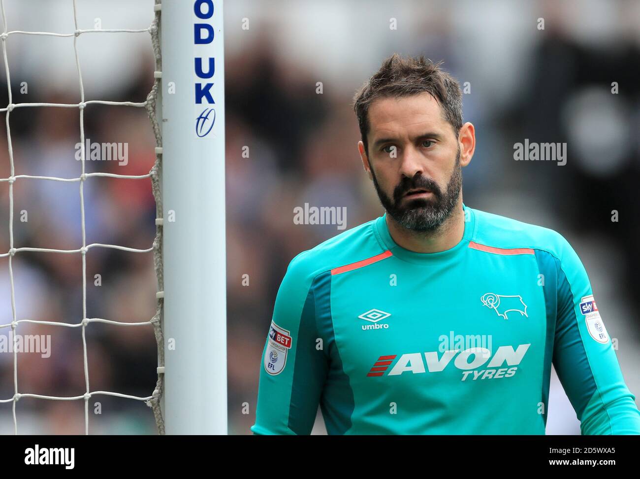 Derby County goalkeeper Scott Carson Stock Photo - Alamy