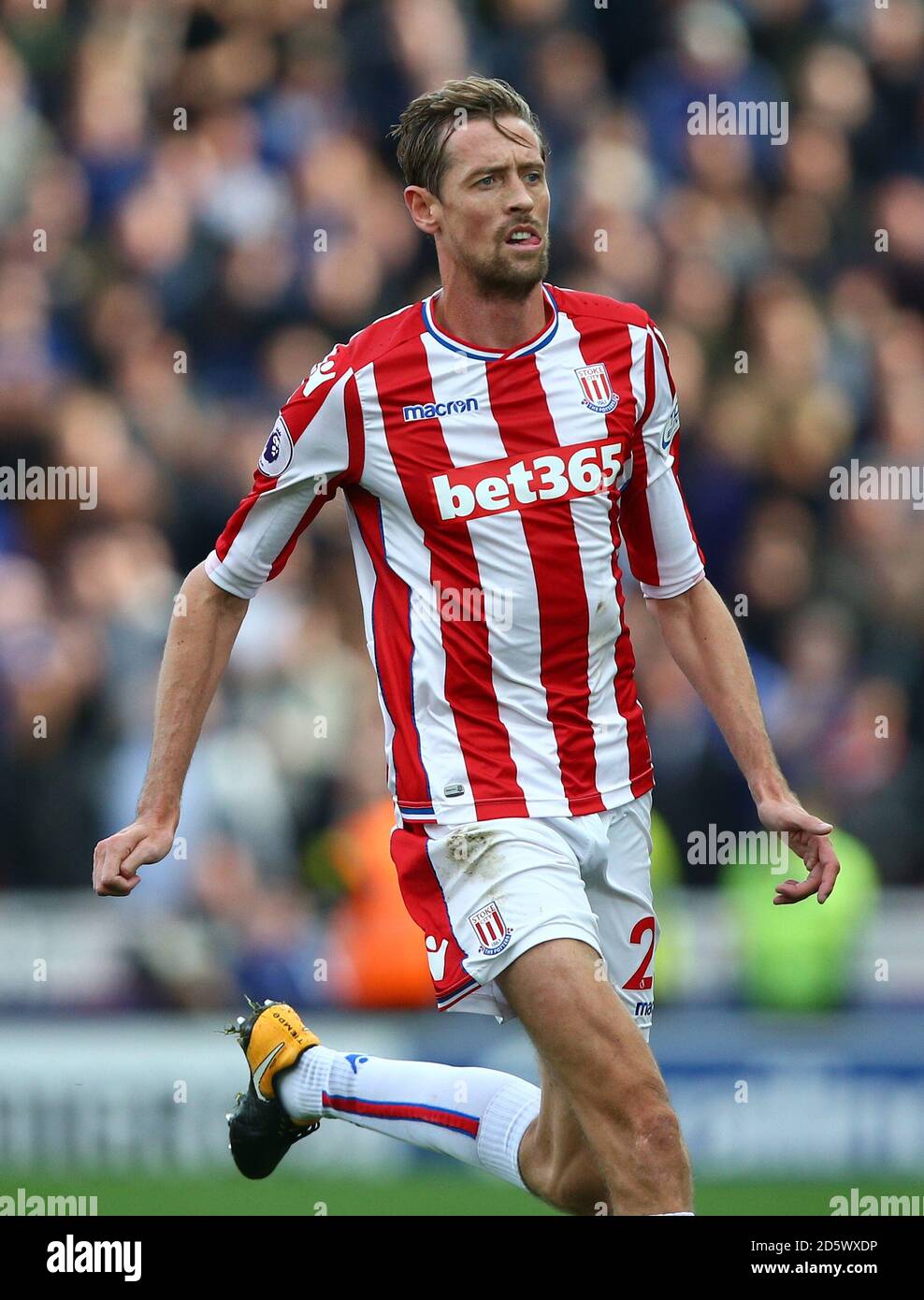 Stoke City's Peter Crouch Stock Photo - Alamy
