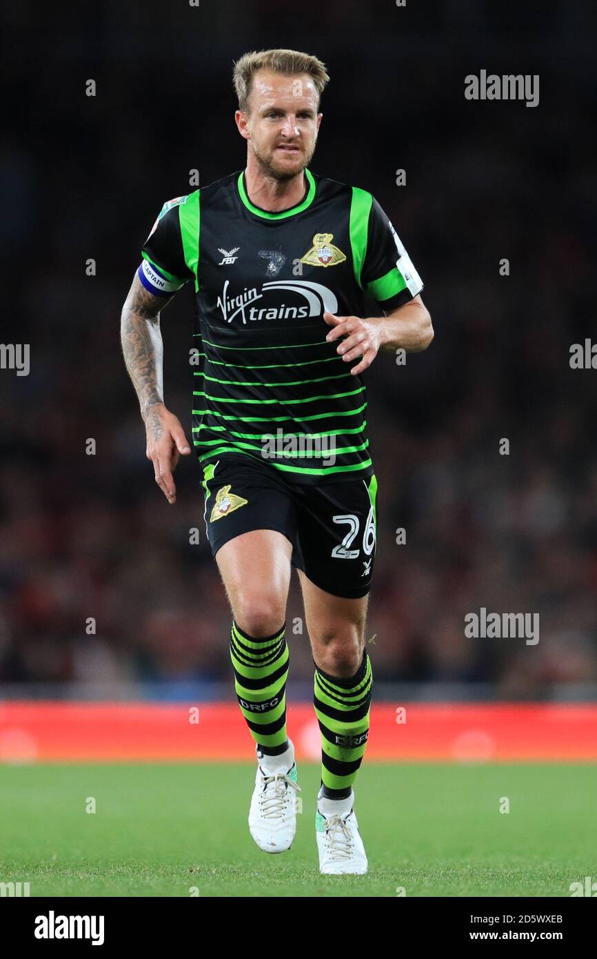 Doncaster Rovers' James Coppinger Stock Photo - Alamy