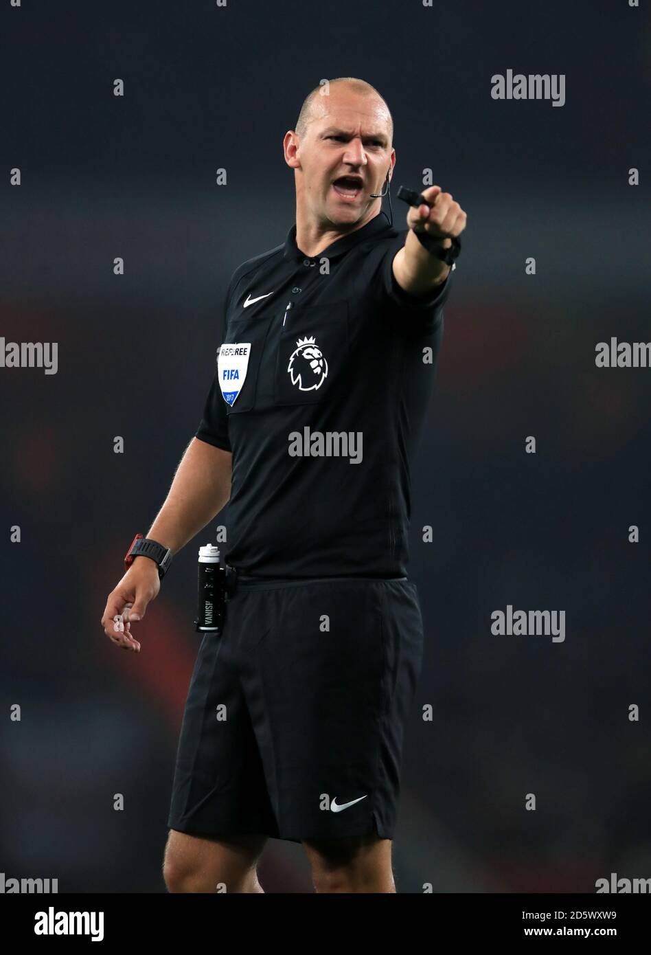 Referee Robert Madley Stock Photo - Alamy