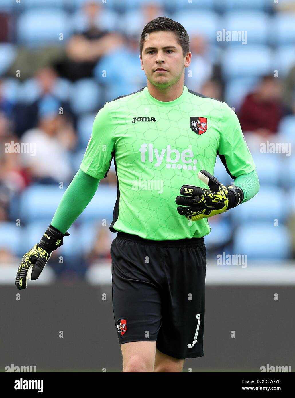 Exeter City's goalkeeper Christy Pym Stock Photo - Alamy