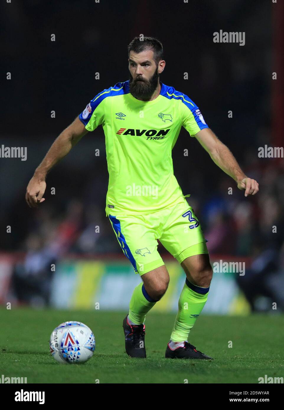 Derby County's Joe Ledley Stock Photo - Alamy