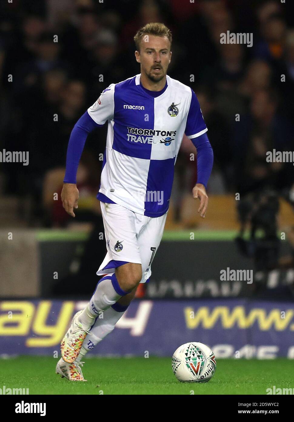 Chris Lines, Bristol Rovers Stock Photo - Alamy
