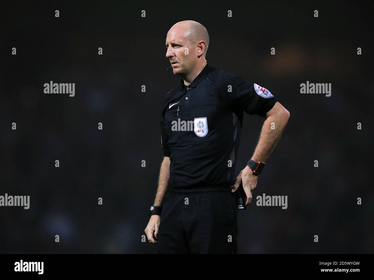Referee Andy Davies Stock Photo - Alamy