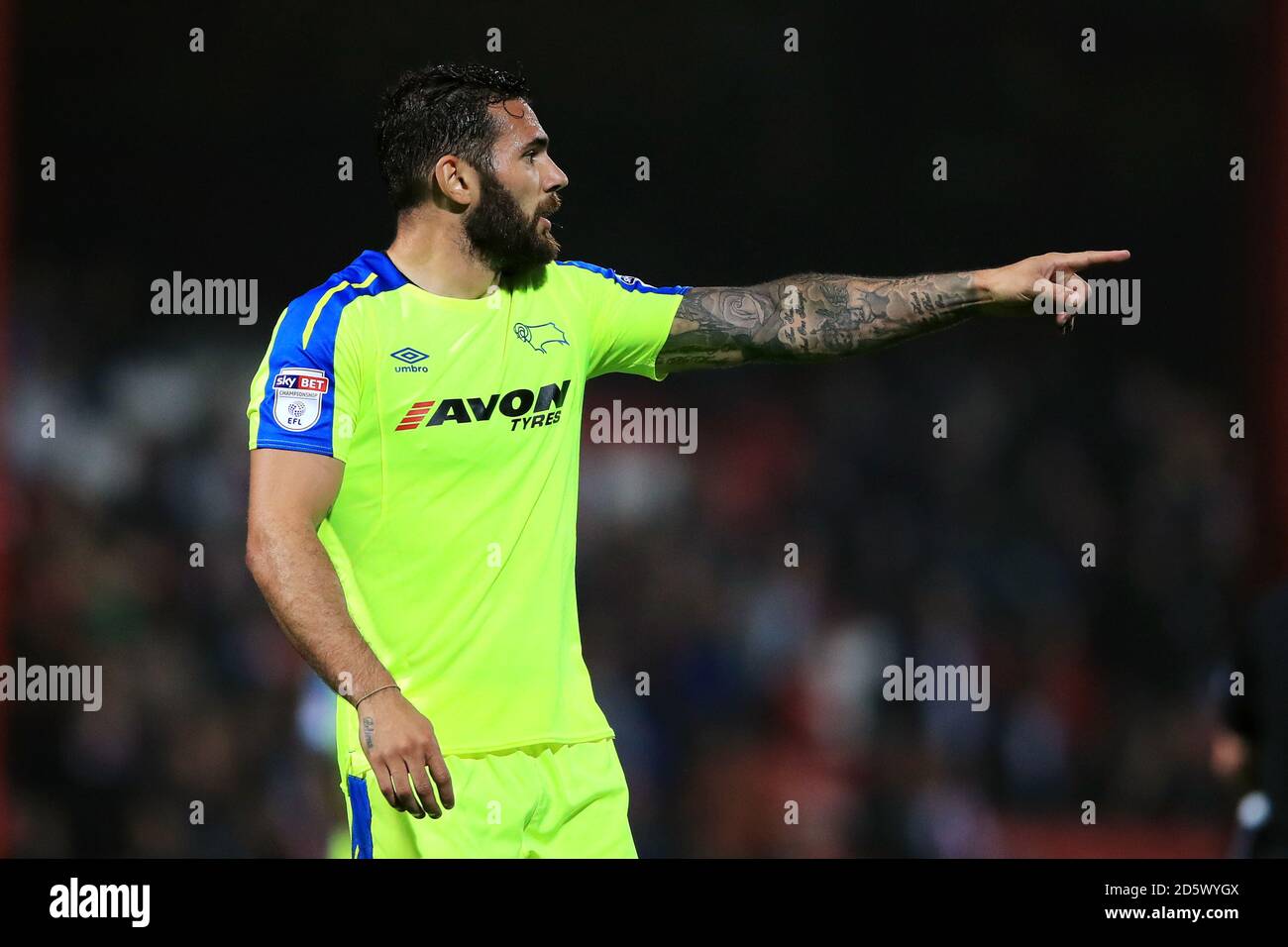 Bradley Johnson, Derby County Stock Photo - Alamy