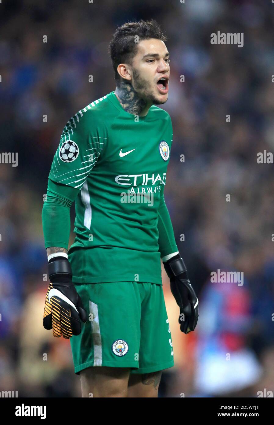 Manchester City goalkeeper Ederson Stock Photo - Alamy