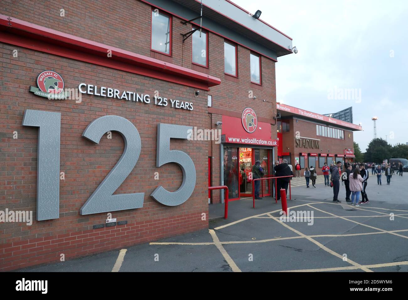 A general view of the Bescot Stadium Stock Photo - Alamy