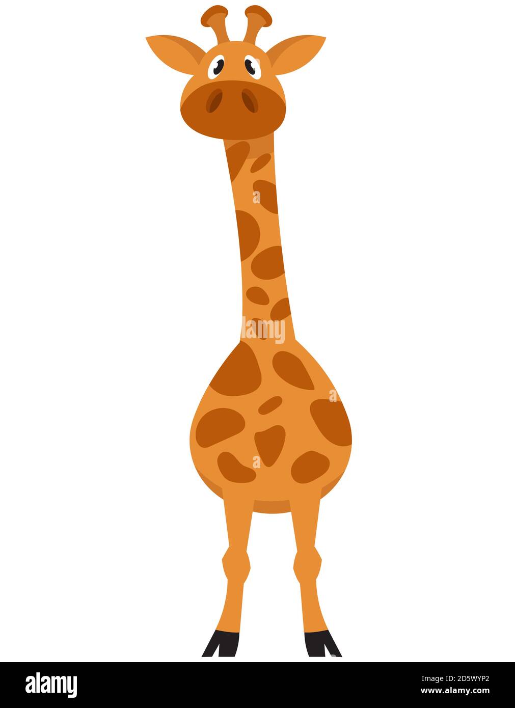 Cartoon smile giraffe hi-res stock photography and images - Alamy