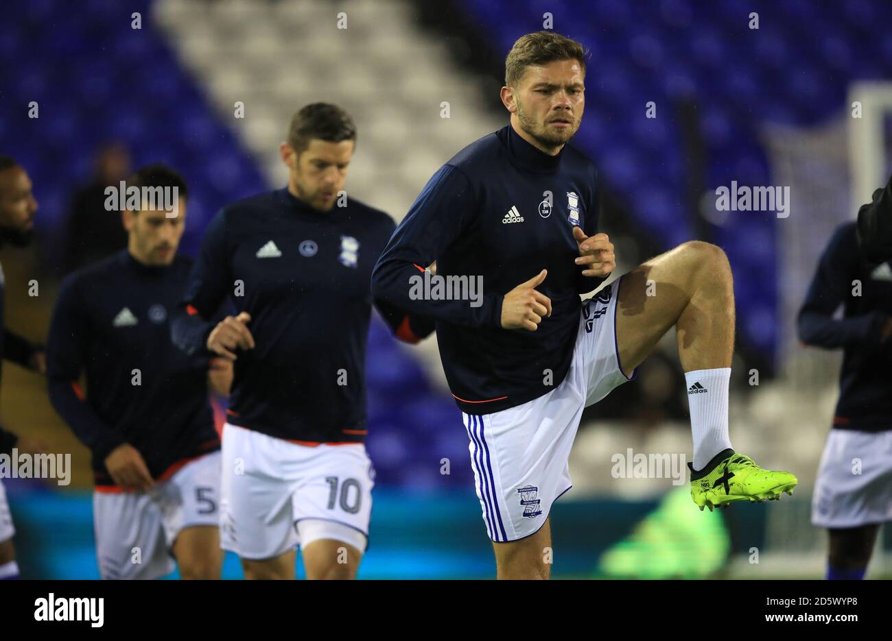 Birmingham City's Harlee Dean warms up Stock Photo - Alamy