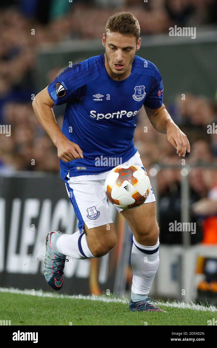 Everton's Nikola Vlasic Stock Photo - Alamy