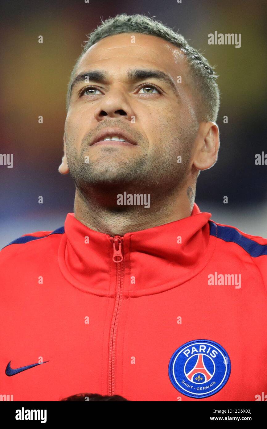 Da silva dani alves football head shot headshot portrait hi-res stock ...