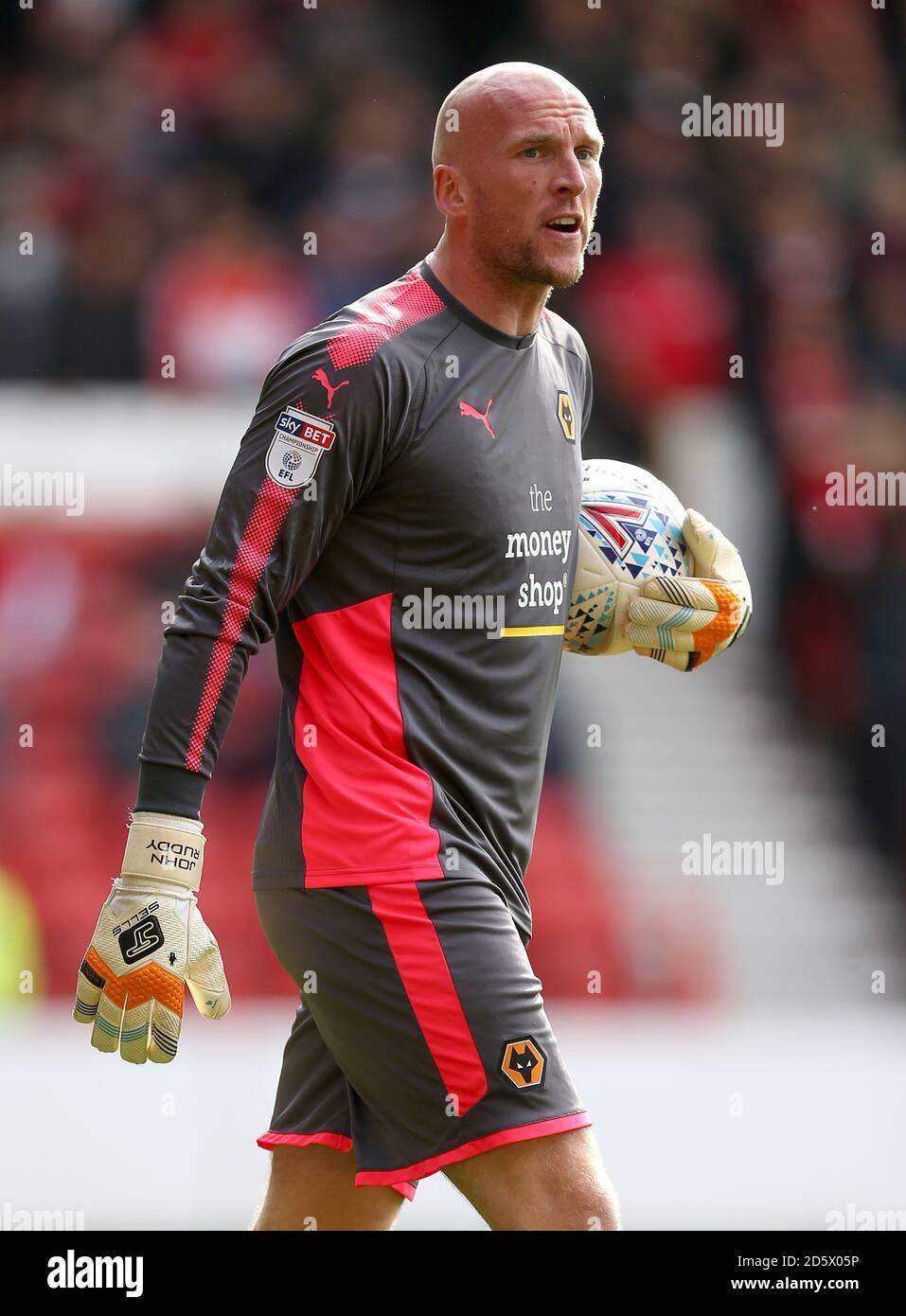Wolverhampton Wanderers goalkeeper John Ruddy Stock Photo - Alamy