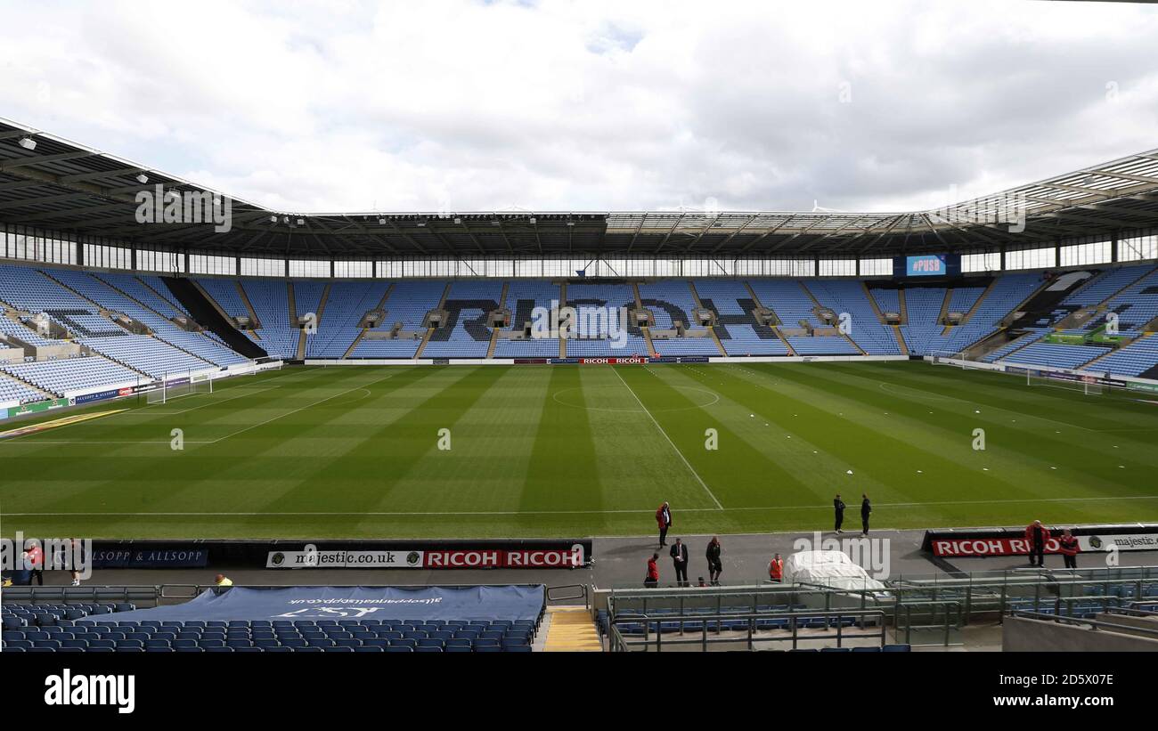Ricoh arena general football hi-res stock photography and images - Alamy