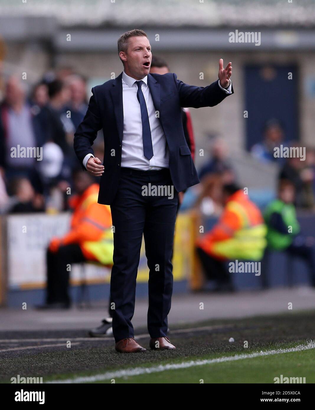 Millwall manager Neil Harris Stock Photo - Alamy