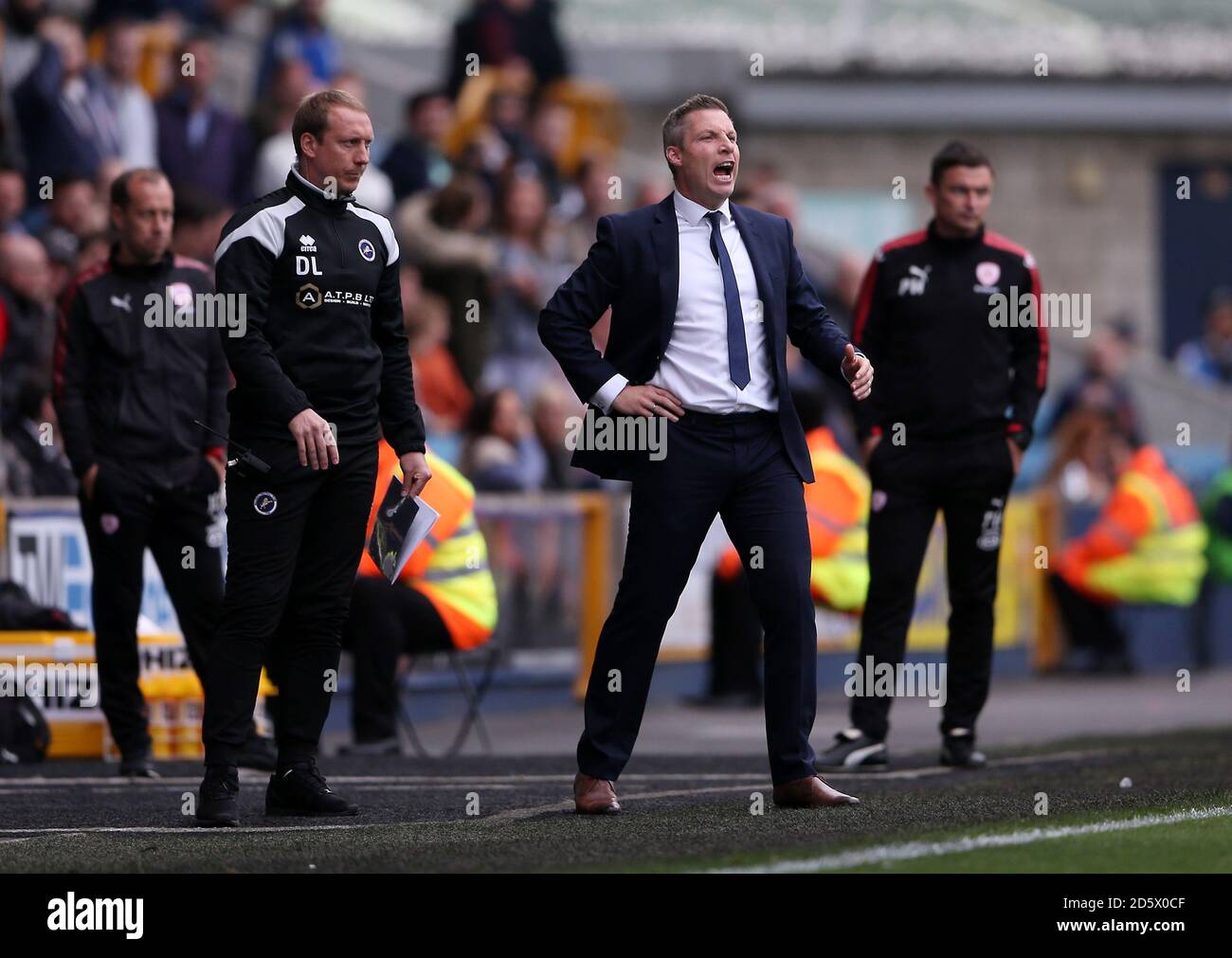 Millwall manager Neil Harris Stock Photo - Alamy