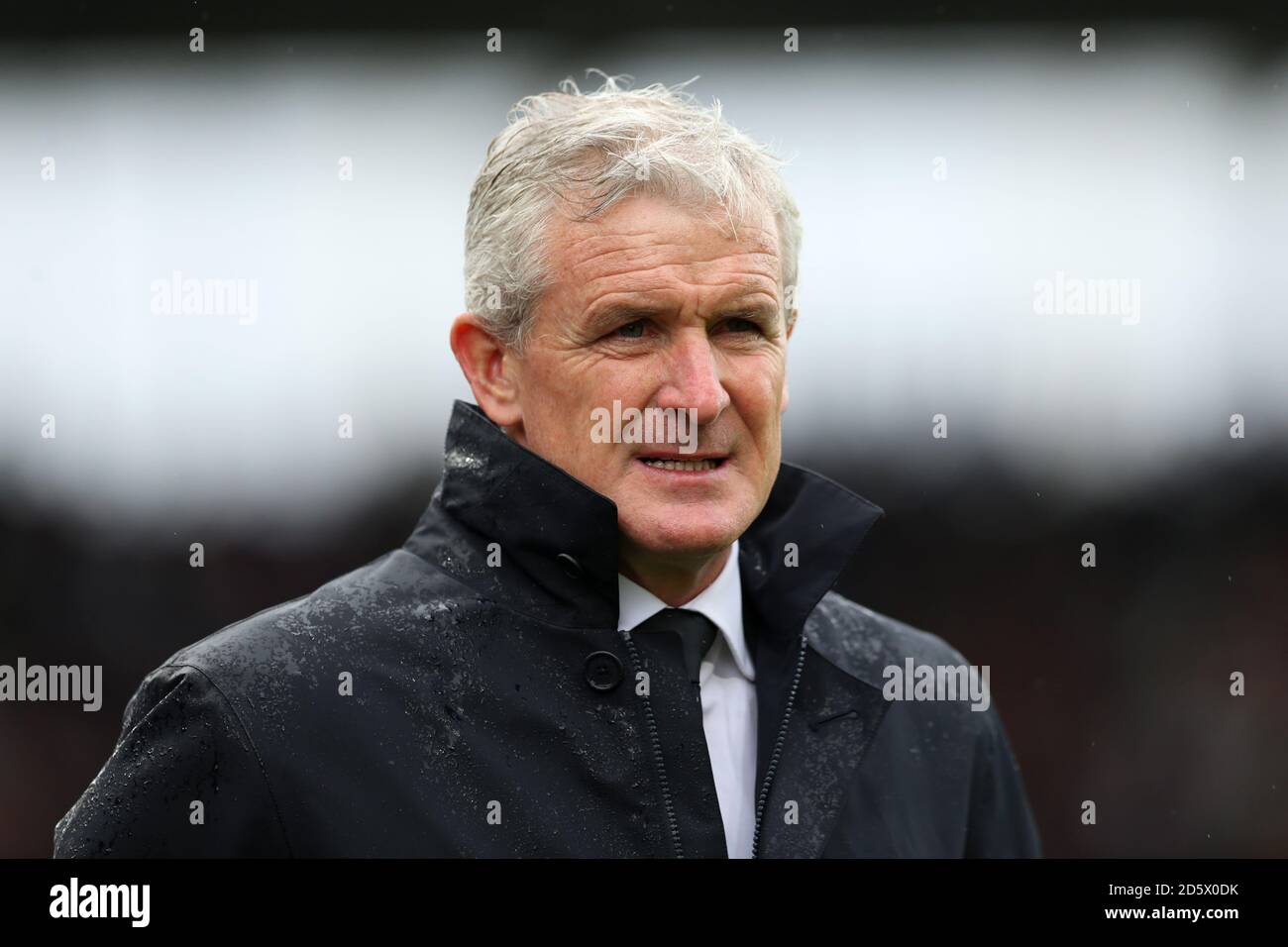 Stoke City manager Mark Hughes Stock Photo - Alamy
