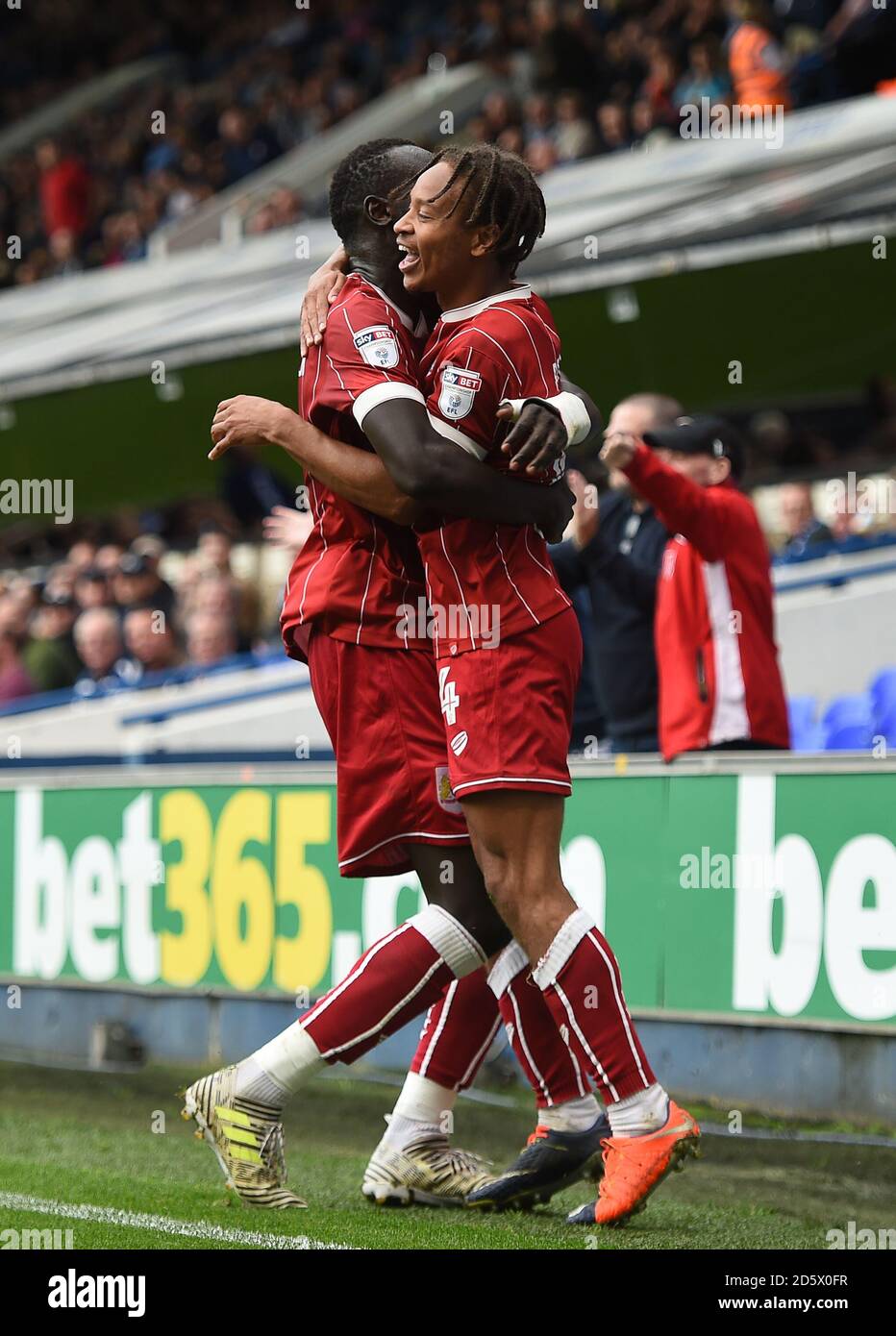 Bristol City's Bobby Reid celebrates scoring his side's third goal of ...