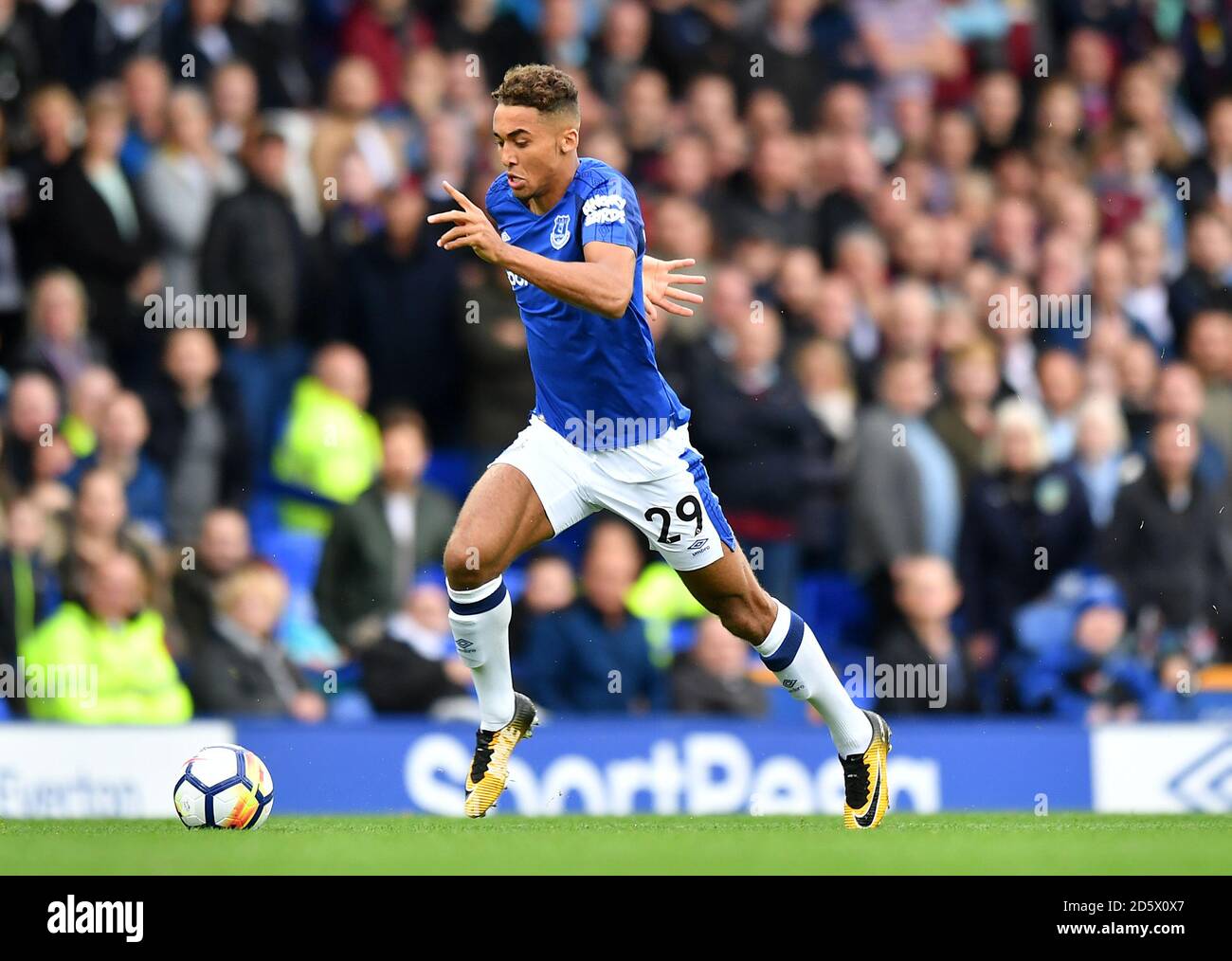 Everton's Dominic Calvert-Lewin Stock Photo - Alamy