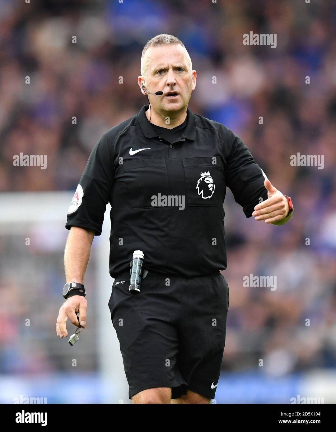 Match referee Jonathan Moss Stock Photo - Alamy