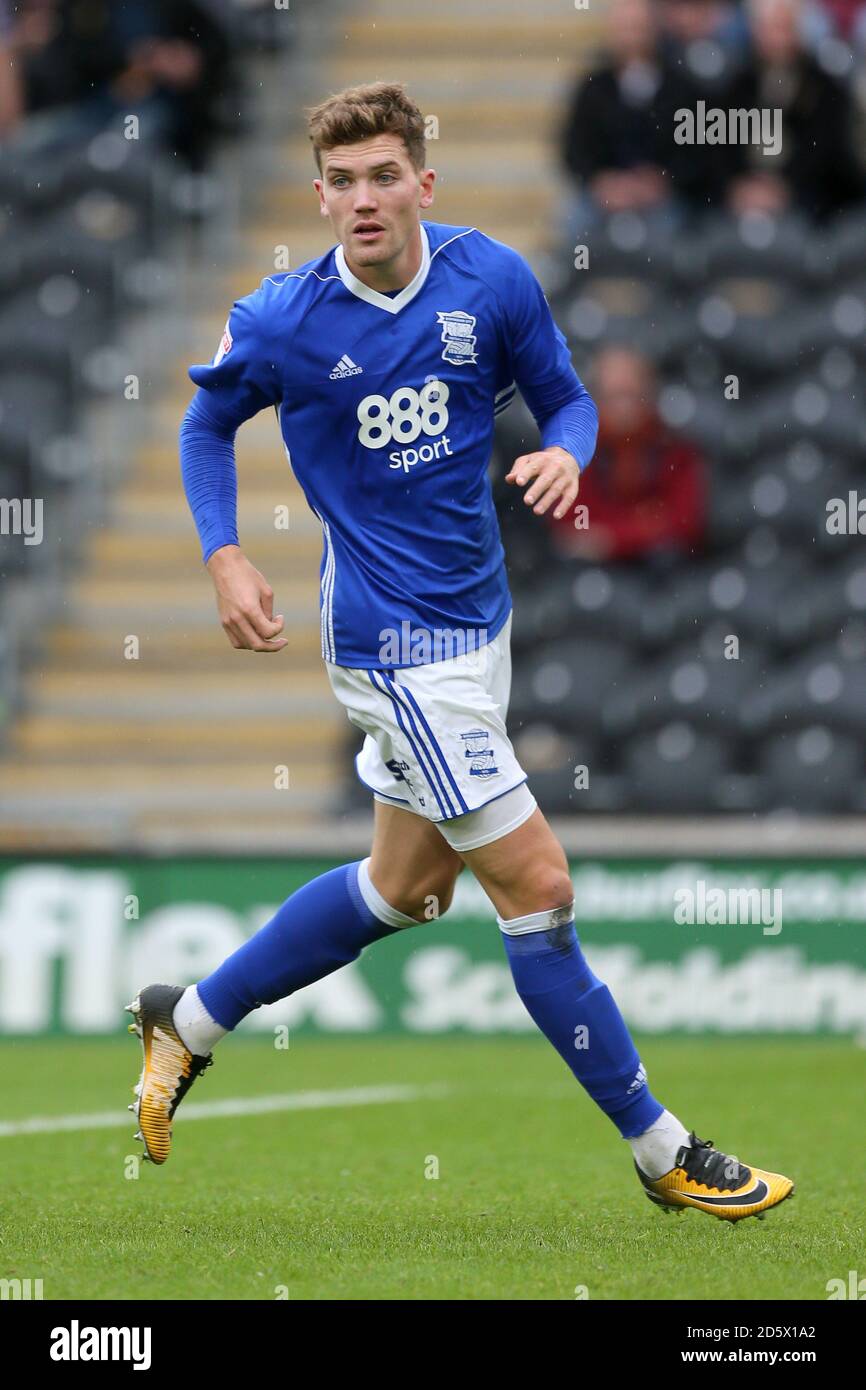 Birmingham City's Sam Gallagher Stock Photo - Alamy