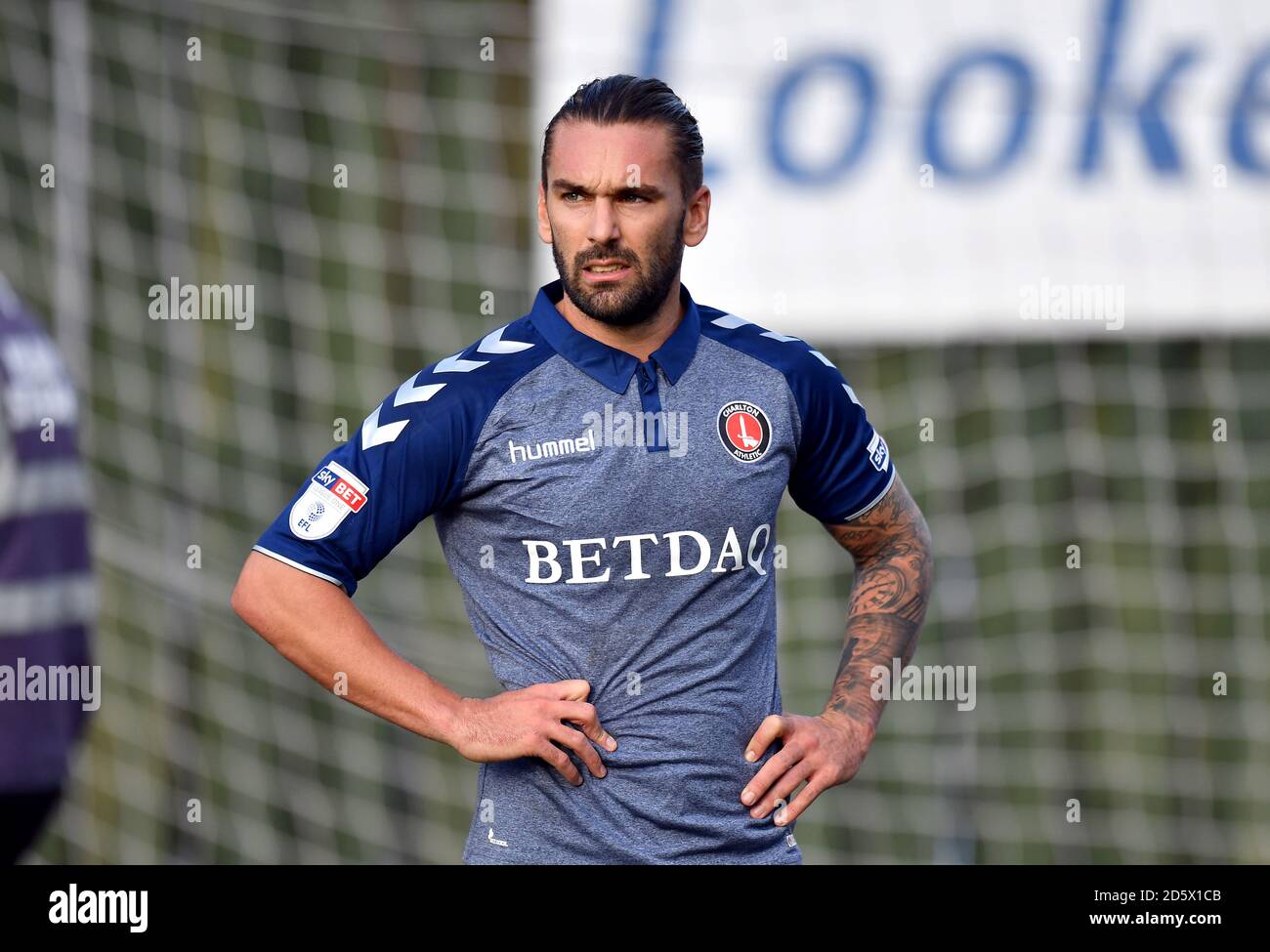 Charlton's Ricky Holmes Stock Photo - Alamy