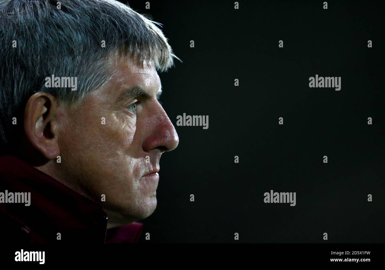 Newcastle United's U21 manager Peter Beardsley Stock Photo - Alamy