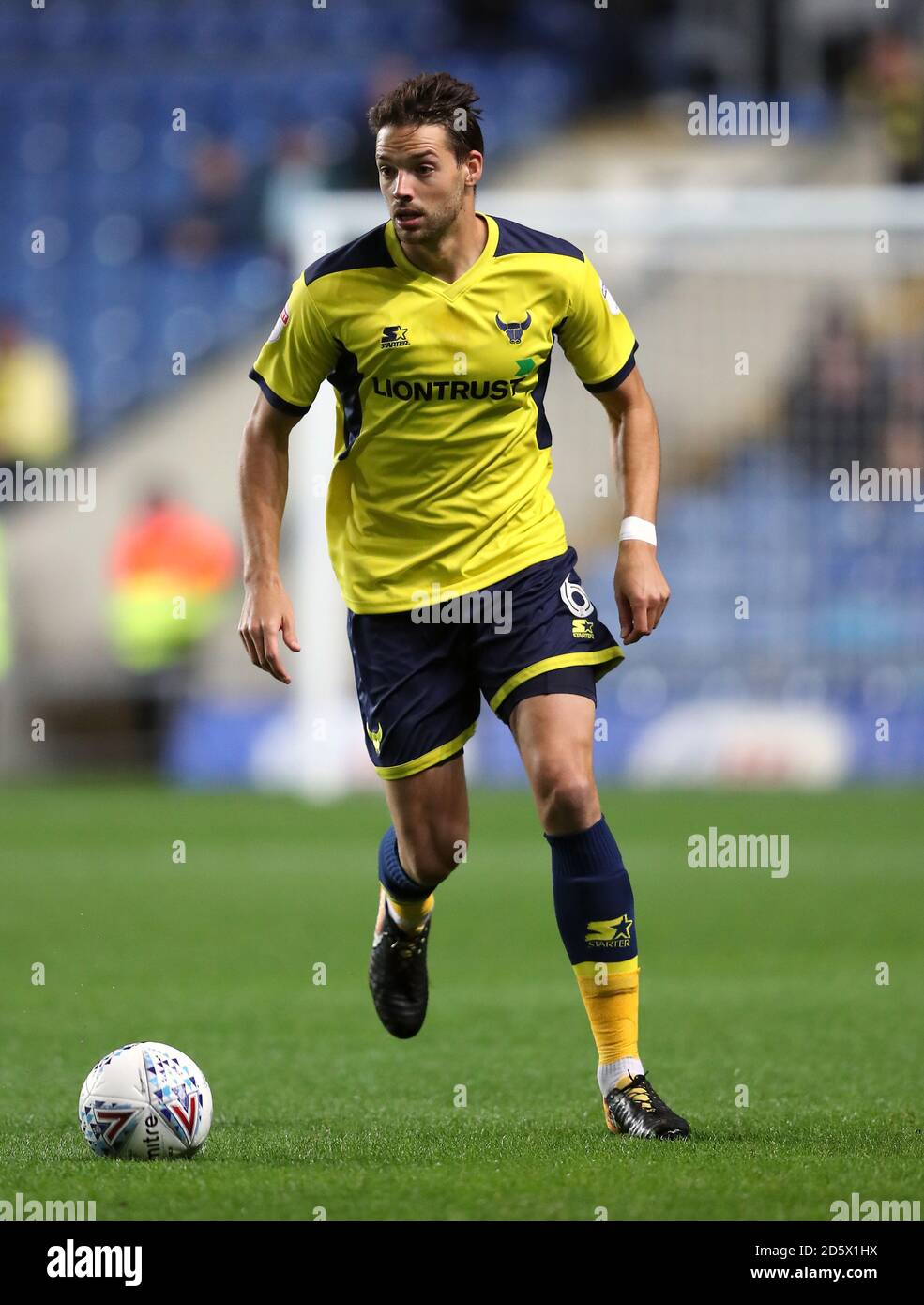 Oxford United's Aaron Martin Stock Photo - Alamy