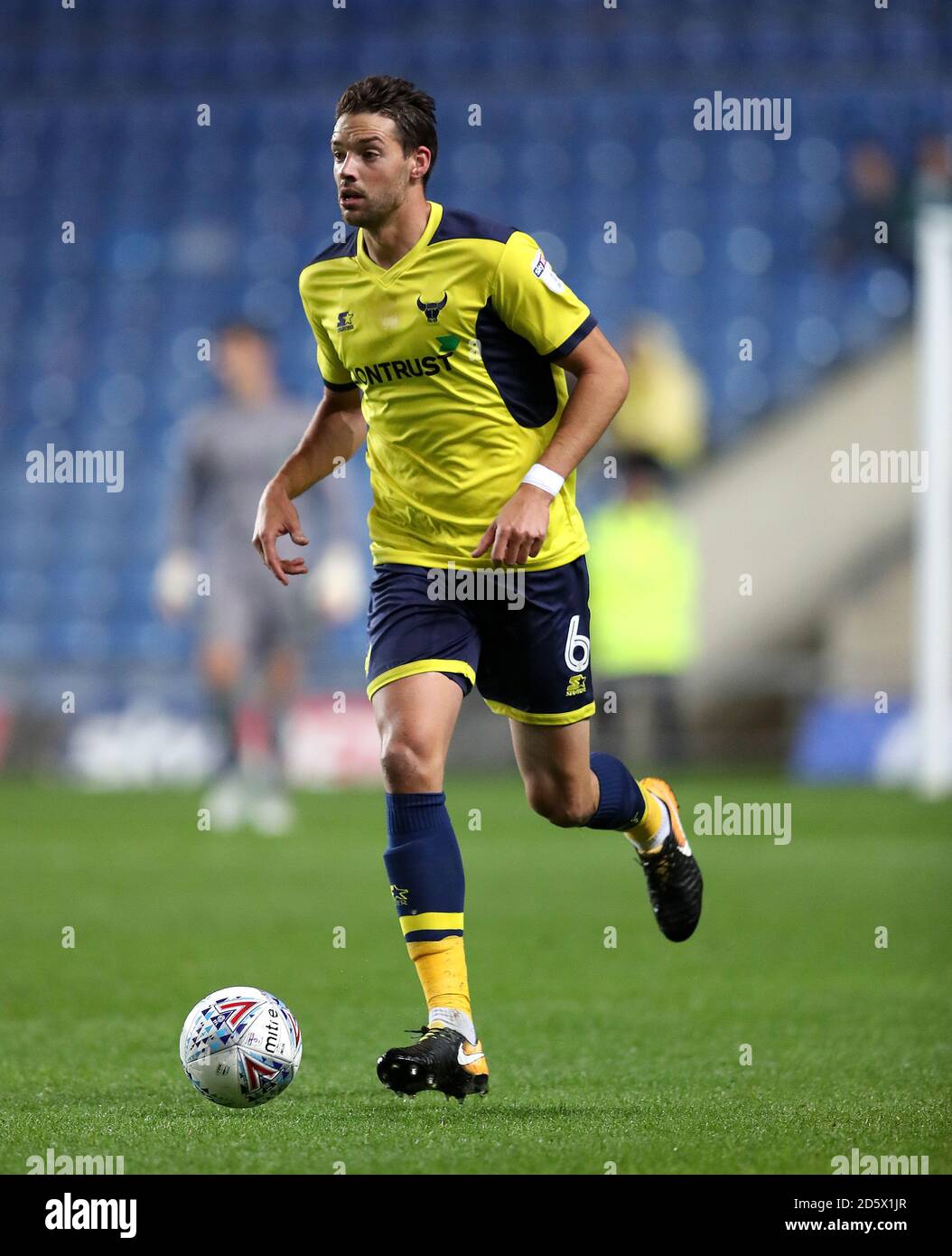Oxford United's Aaron Martin Stock Photo - Alamy
